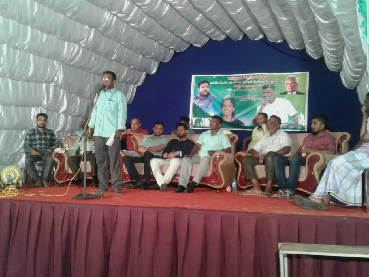 யாழ்ப்பாணத்தில் நிலாமுக்கு ஆதரவான, இறுதி கூட்டத்தில் றிப்கான் பதியுதீன் ...