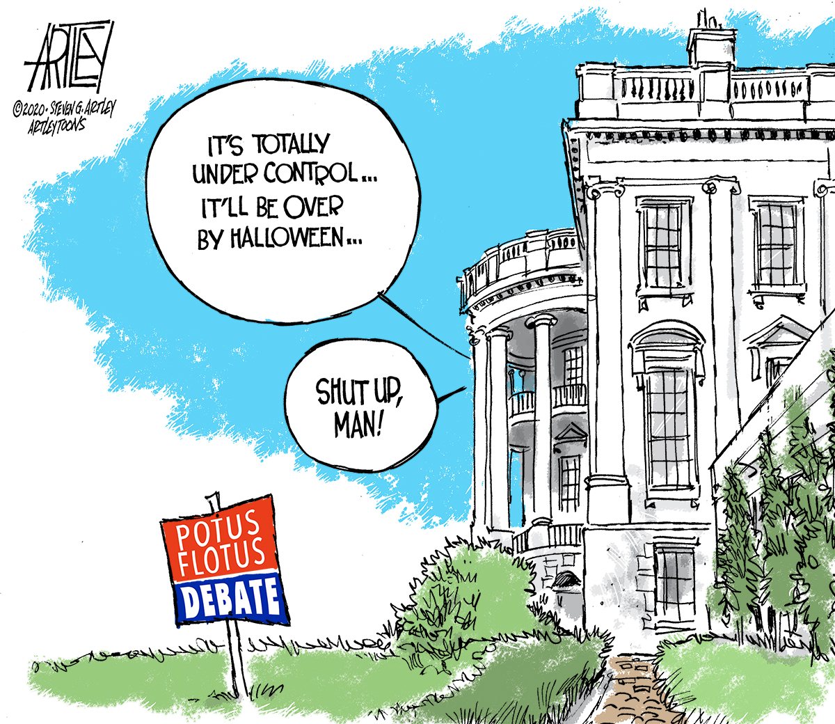 ComicsDC: Editorial Cartoon by Steven G Artley