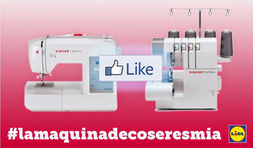 My Little Treasures: Overlock Singer 14 SH 754 en Lidl