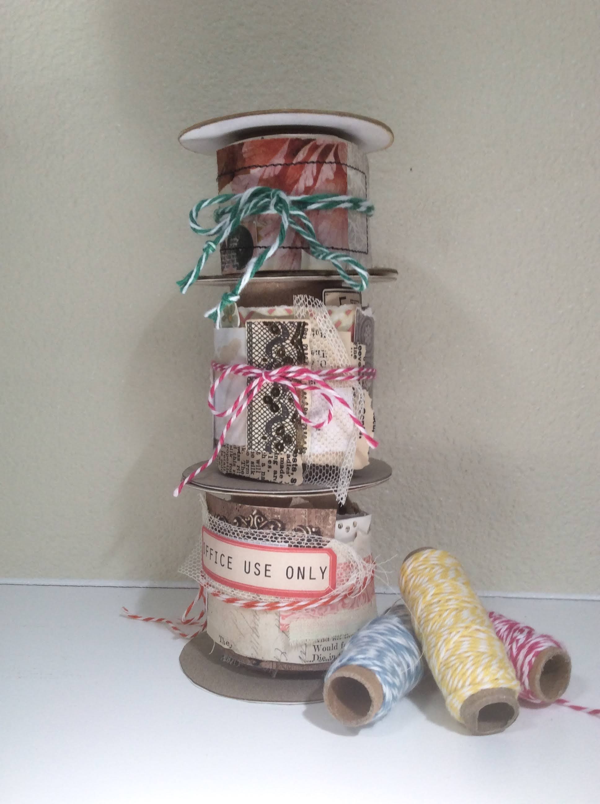 Fresh Vintage by Lisa S: How to Make a Paper Snippet Roll