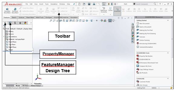 Solidworks User Interface