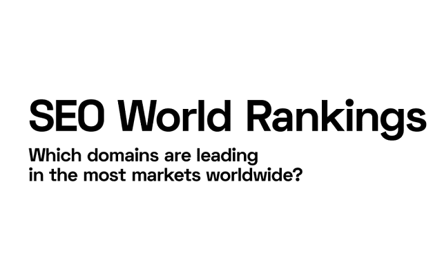 World SEO Rankings 2020 #infographic - Visualistan