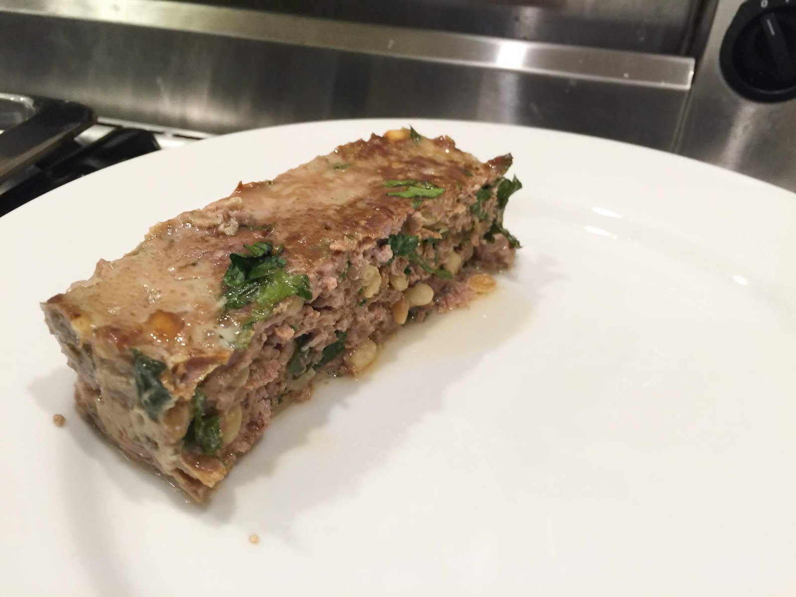 FEAST EVERYDAY : Lamb Meat Loaf with Pine Nuts