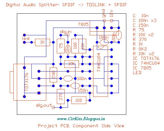 SPDIF RCA to (Optical + RCA) Adapter - EveryDay Electronics