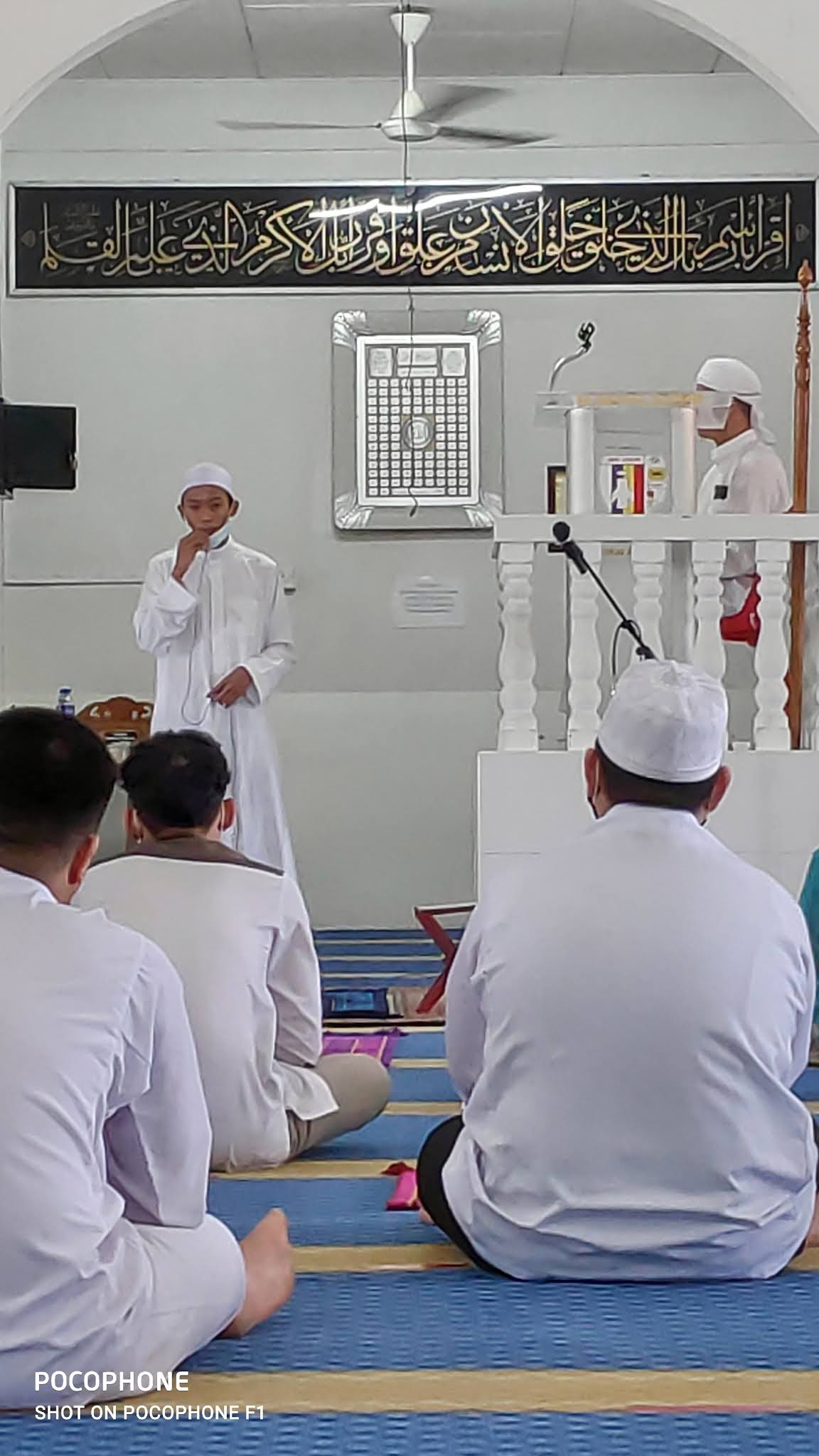 Pengisytiharan Solat Jumaat di Surau al-Ihsan, SM Sains Johor 14 Ogos 2020