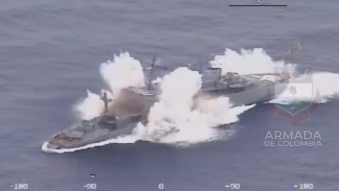 Armada de Colombia probó con éxito por primera vez sus torpedos DM2A3 ...