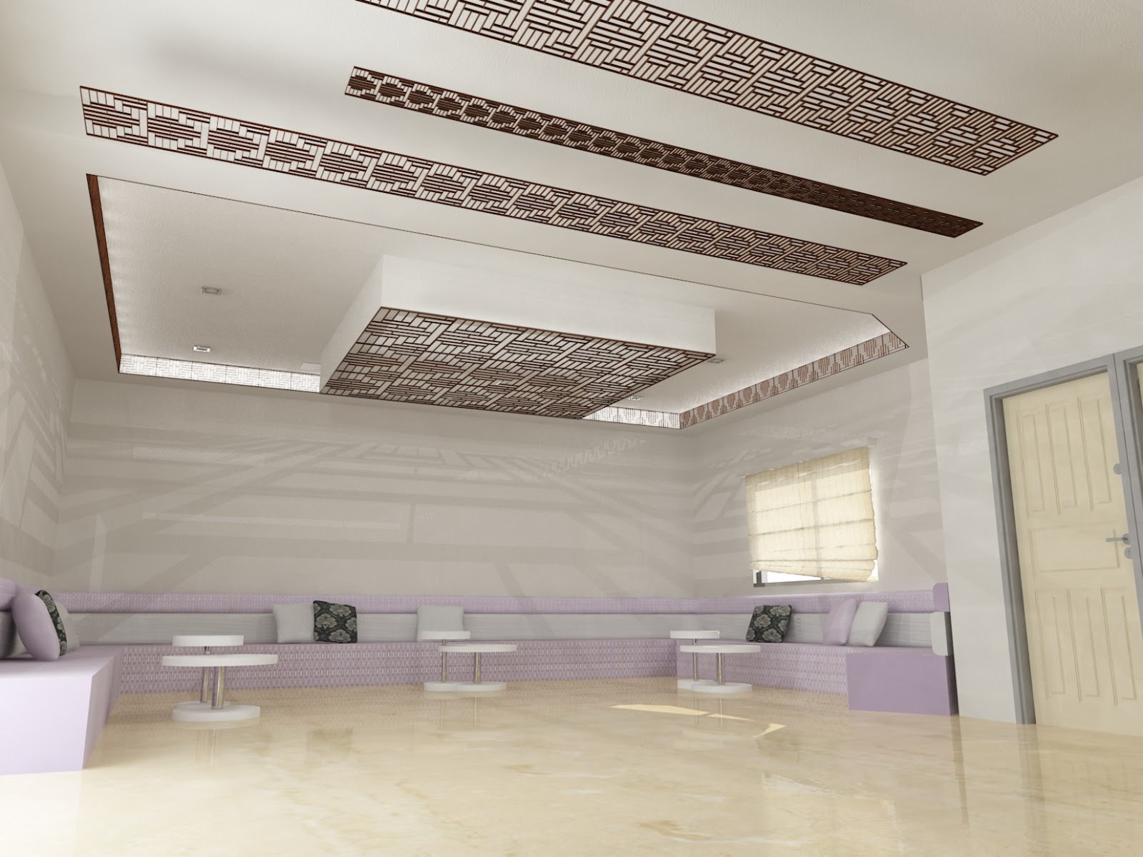 Ceiling Design Proposal for a Majlis and a Living Area ~ NAHED ...