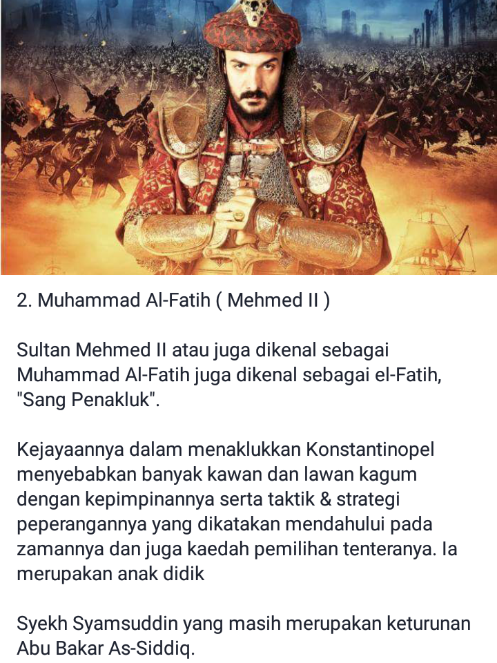 9 Panglima Perang Yang Terkenal Dalam Sejarah Islam