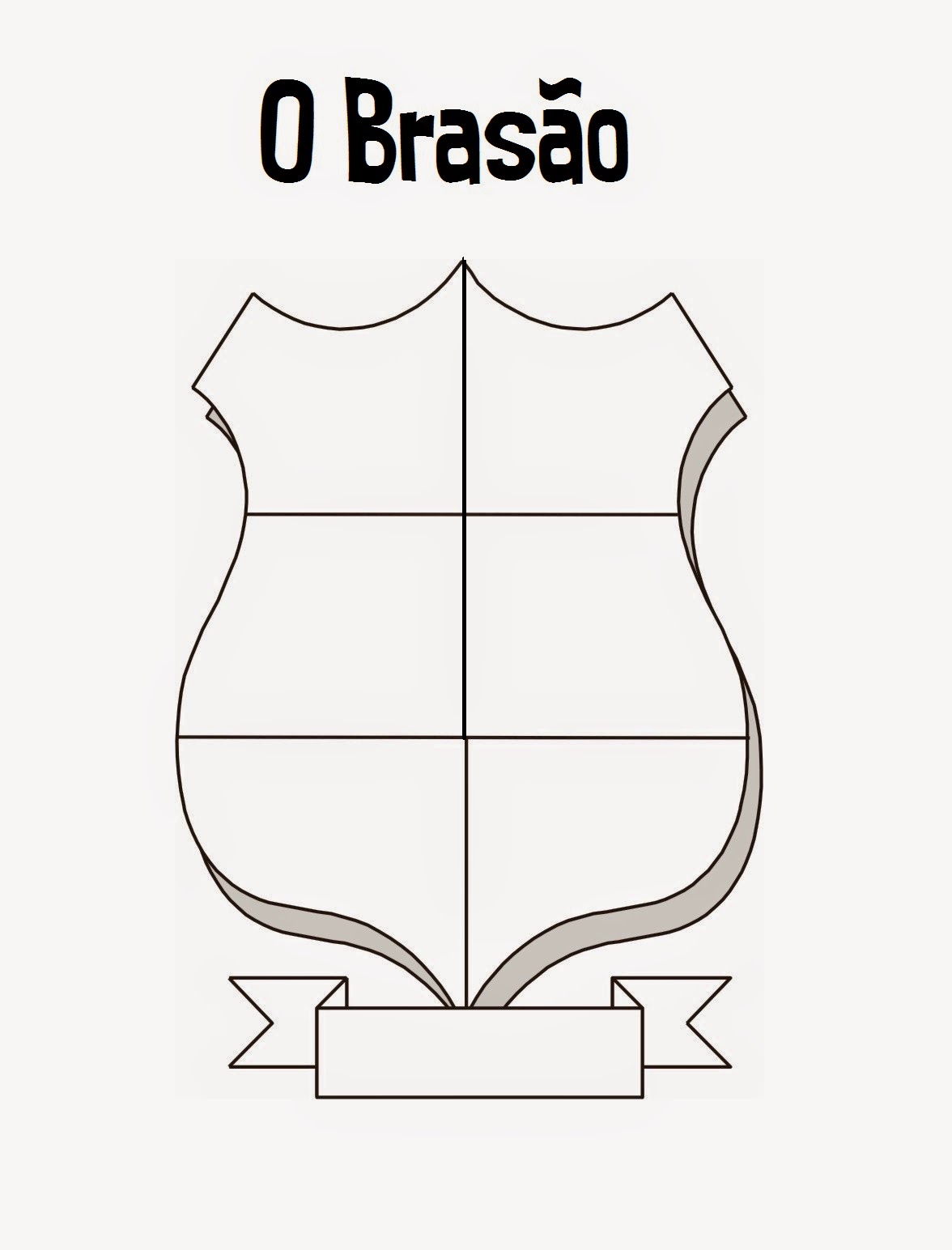 Animação Cultural: "O Brasão" - Atividade para uma apresentação