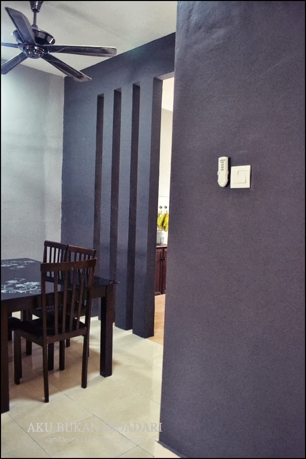 aku bukan bidadari: reveal divider dapur