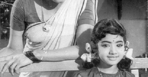 Sridevi: Sridevi in Malayalam film Poompatta (1971)