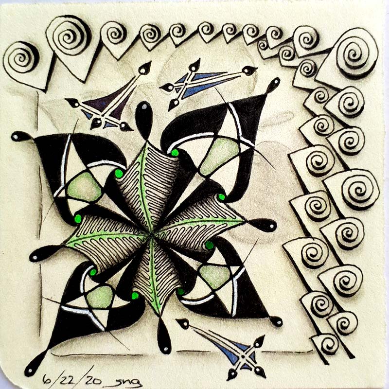 Refreshers 211, 212, 213; KTT 31; Inspired by...many tangles - Fleeting ...