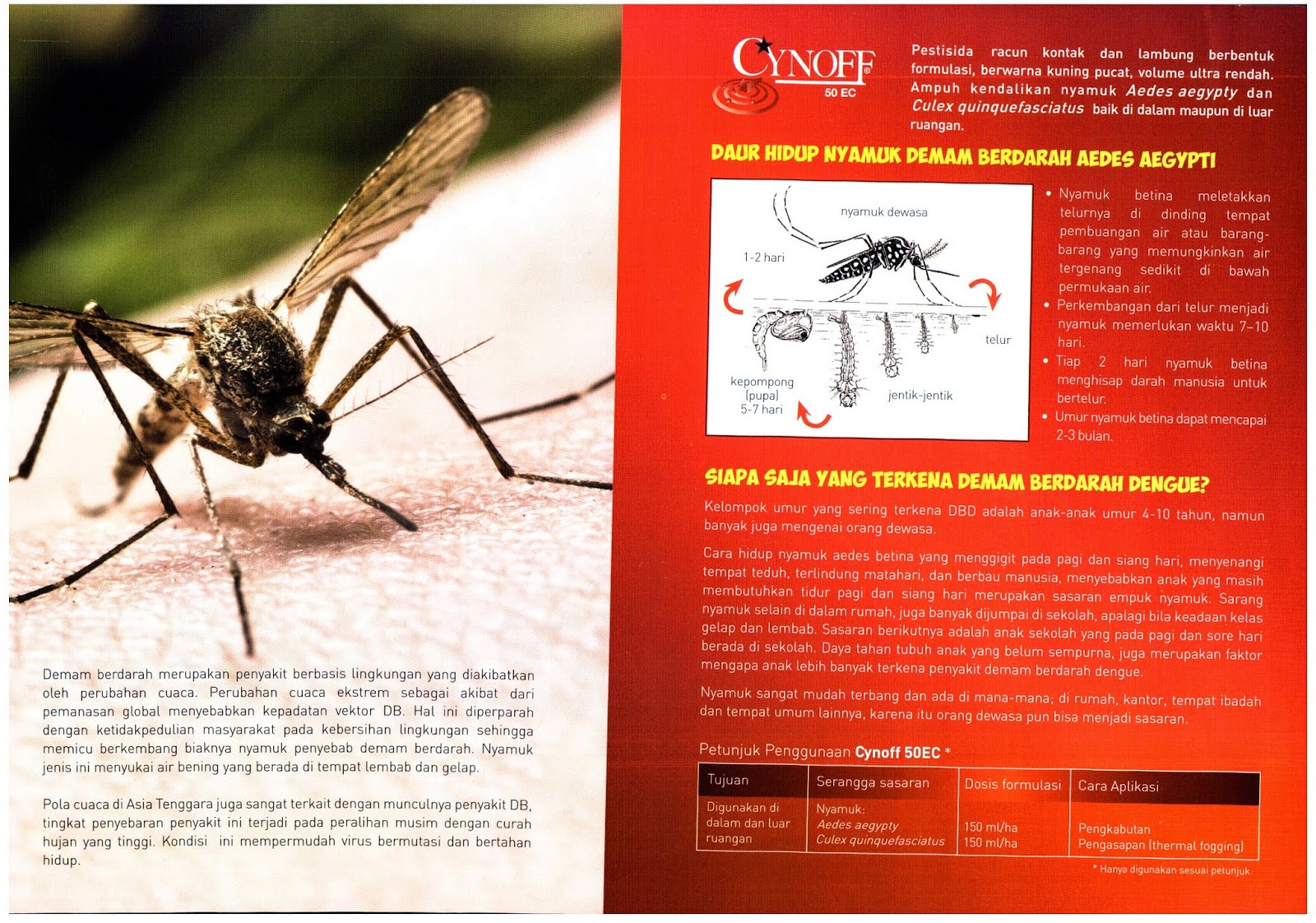 ENTOMOLOG KESEHATAN: INSEKTISIDA : CYNOFF 50EC