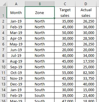 Excel Percentage/Progress Chart