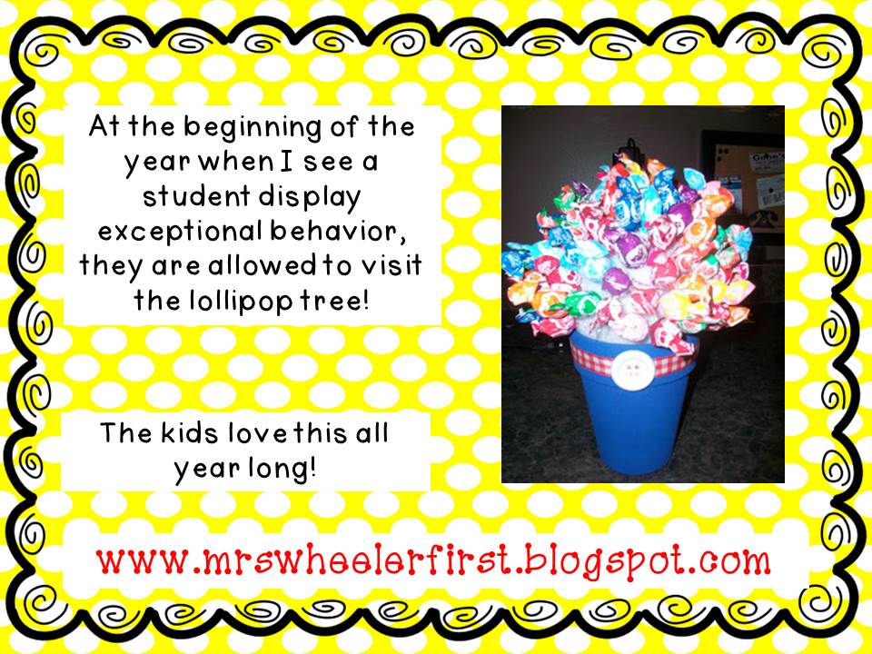 Mrs. Wheeler's First Grade Tidbits: Lollipop Fun!