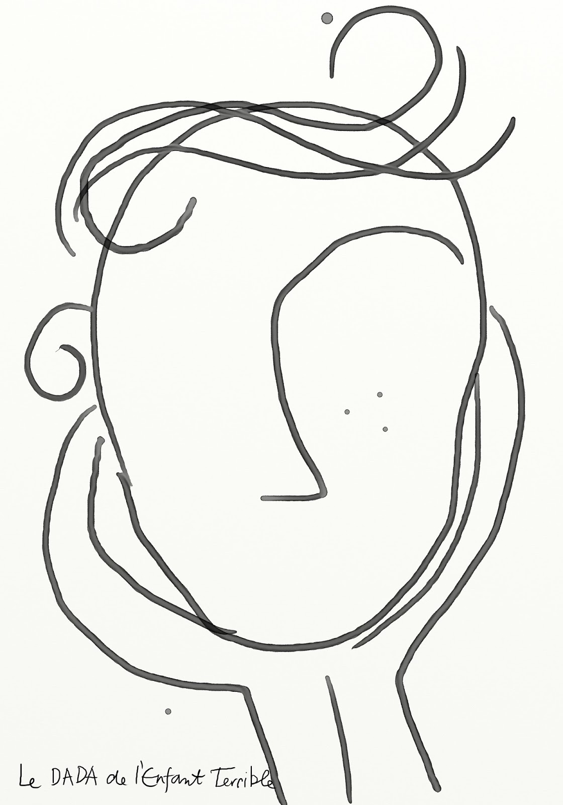 Le DADA de l'Enfant Terrible: Art face