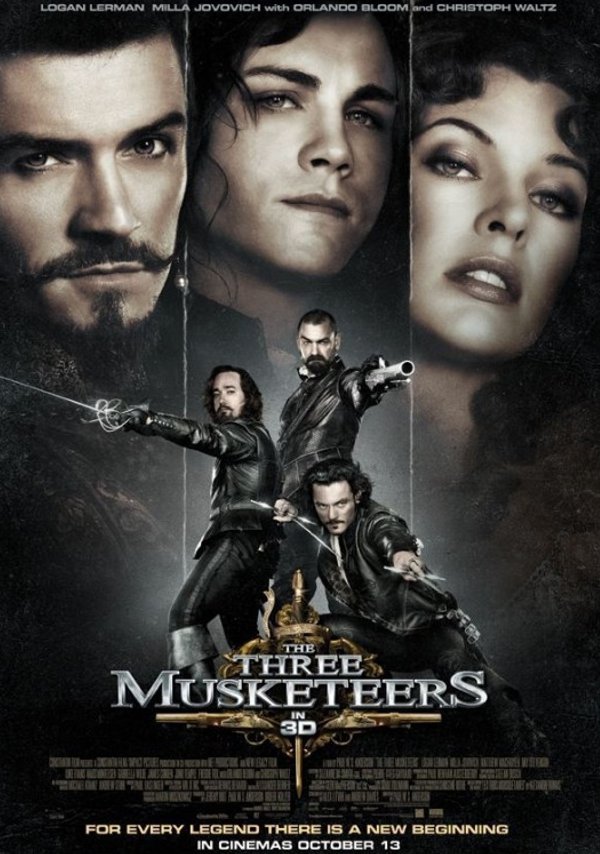 Bill Crider's Pop Culture Magazine: The Three Musketeers