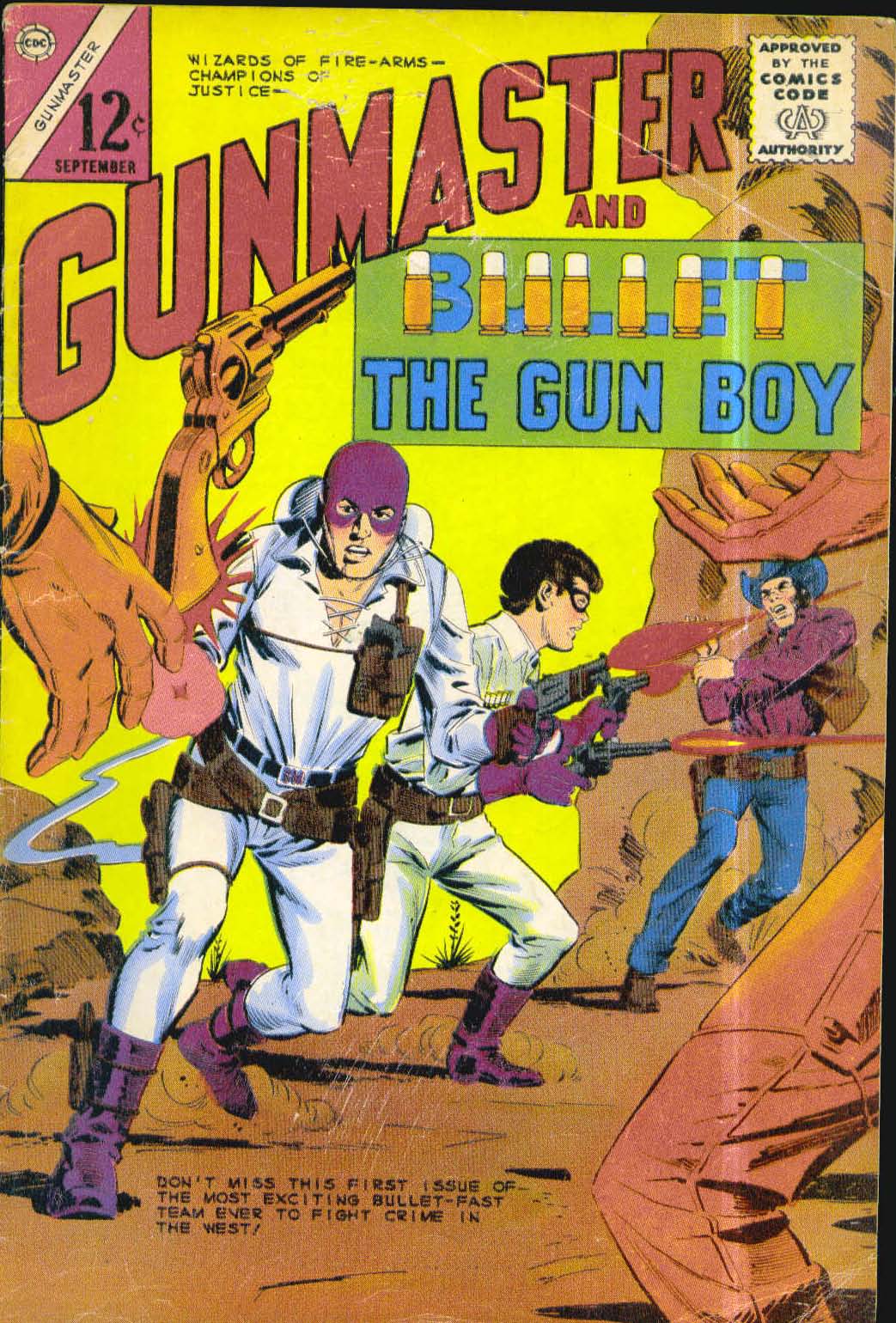 Old-fashioned Comics: Gunmaster and Bullet the Gun Boy (#01 – #04) 1964 ...