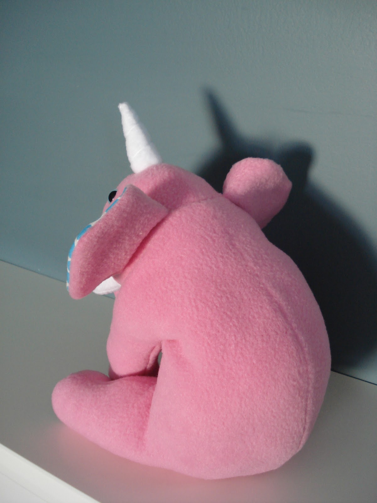 Fleece Menagerie: Elecorn/ Uniphant ?? in pink (SOLD)