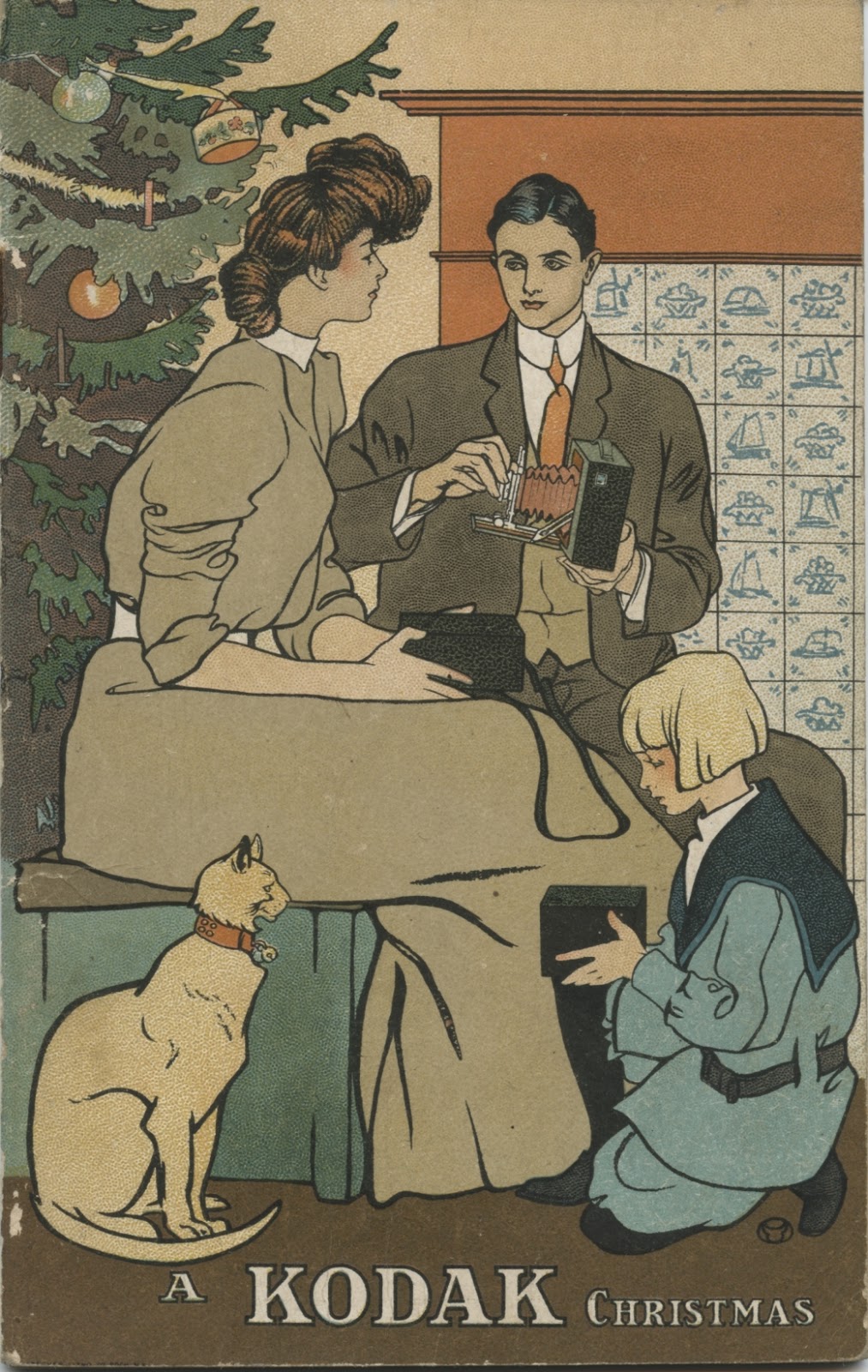 VINTAGE BLOG: Kodak Camera Christmas advert c.1902