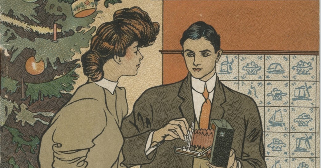 VINTAGE BLOG: Kodak Camera Christmas advert c.1902