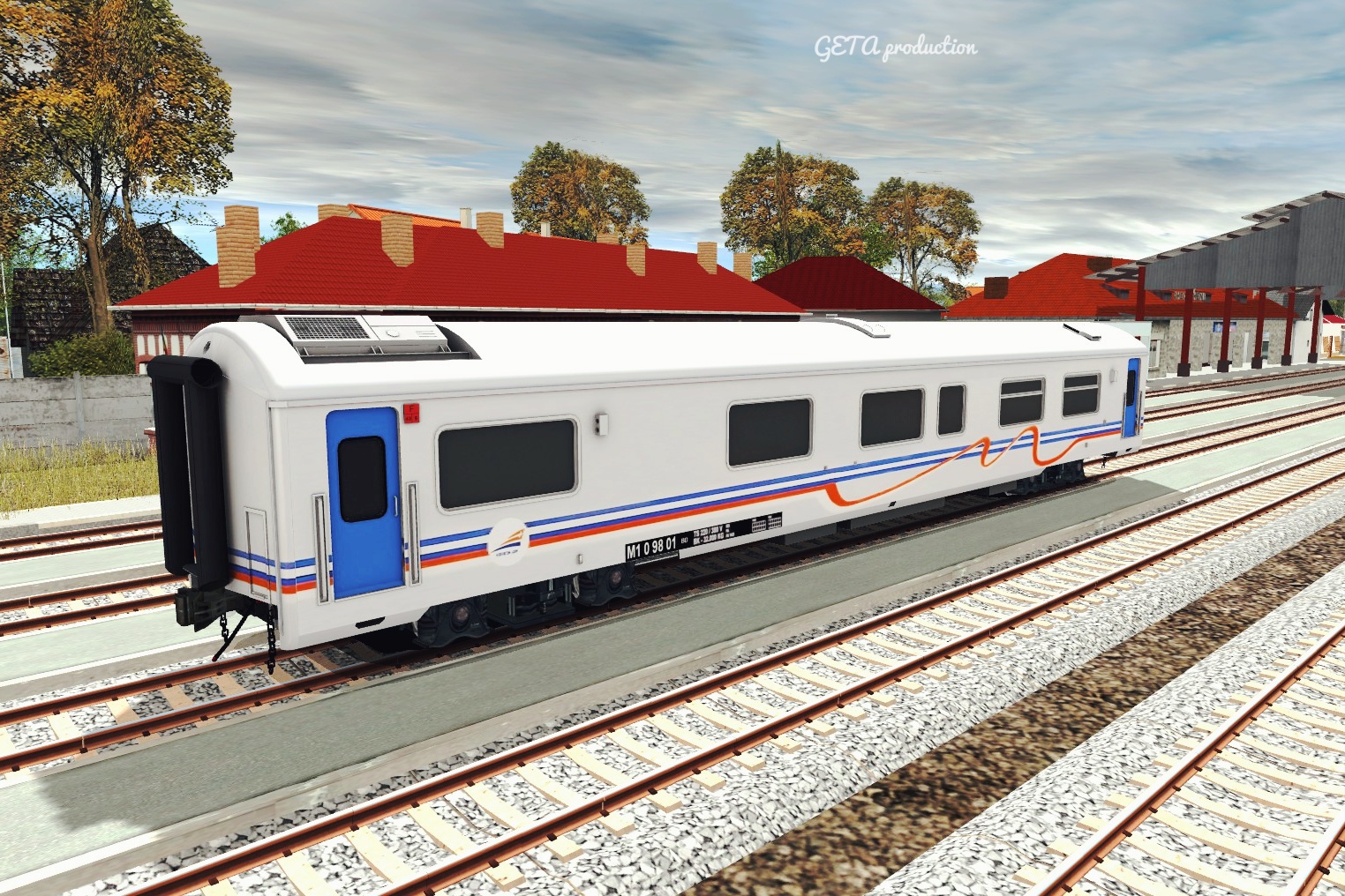 Addons Trainz Simulator - M1 0 98 01 BD - GETA PRODUCTION