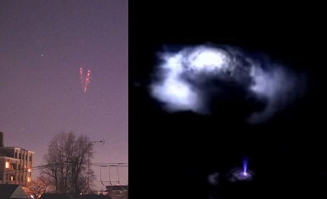 Rare atmospheric electrical discharges captured on camera! Rare atmospheric electrical discharges captured on camera!