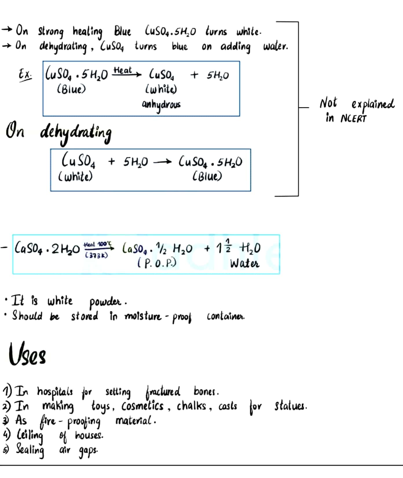 Acids, Bases and salts class 10 notes - Studypur