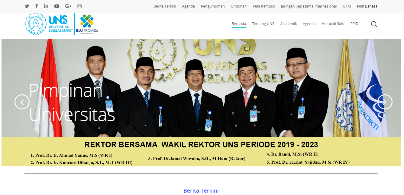 Review Website UNS
