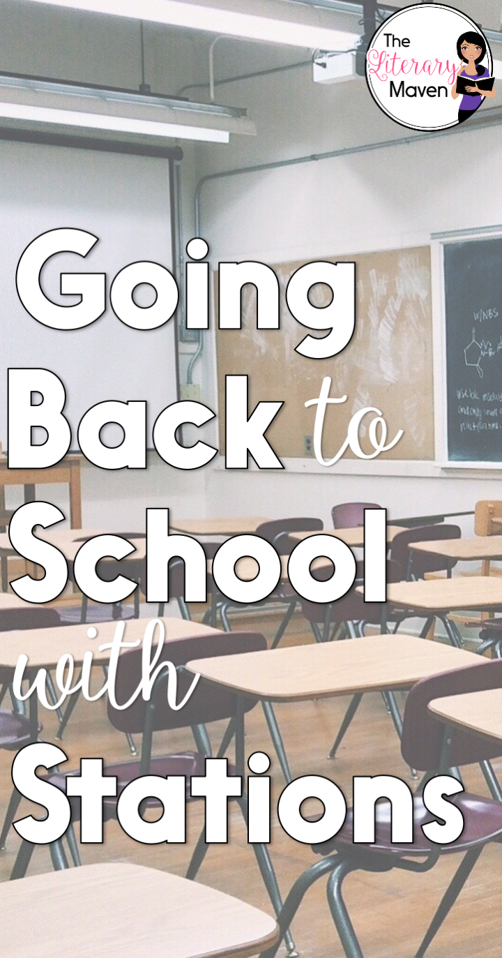 Going Back to School with Stations - The Literary Maven