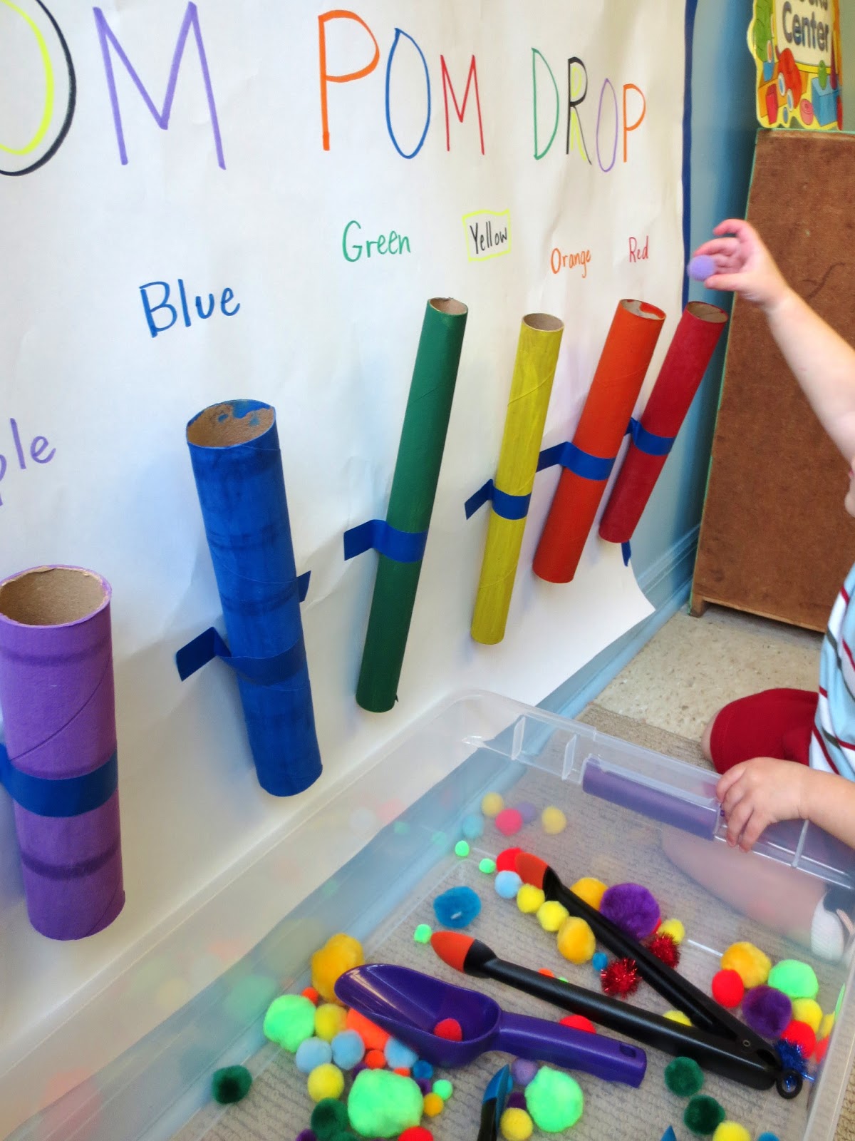 Princesses, Pies, & Preschool Pizzazz: Pom-Pom Color Fun for Toddlers