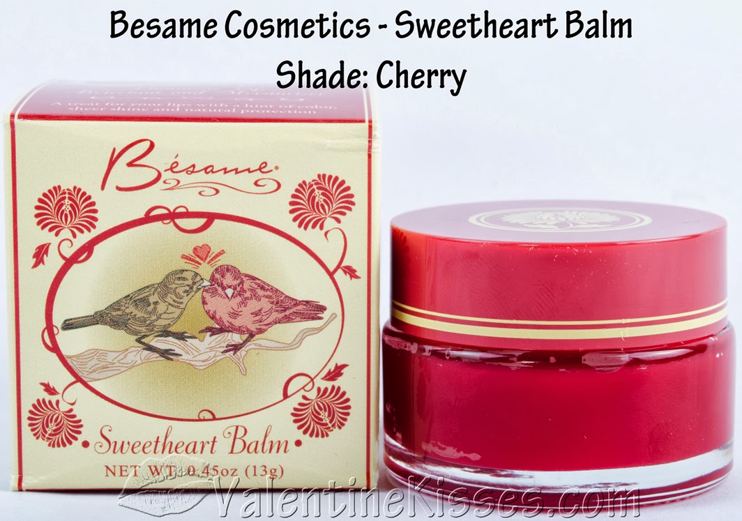Valentine Kisses: Besame Cosmetics Sweetheart Balm in Cherry - pics ...