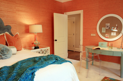 Dormitorios de color naranja - Colores en Casa