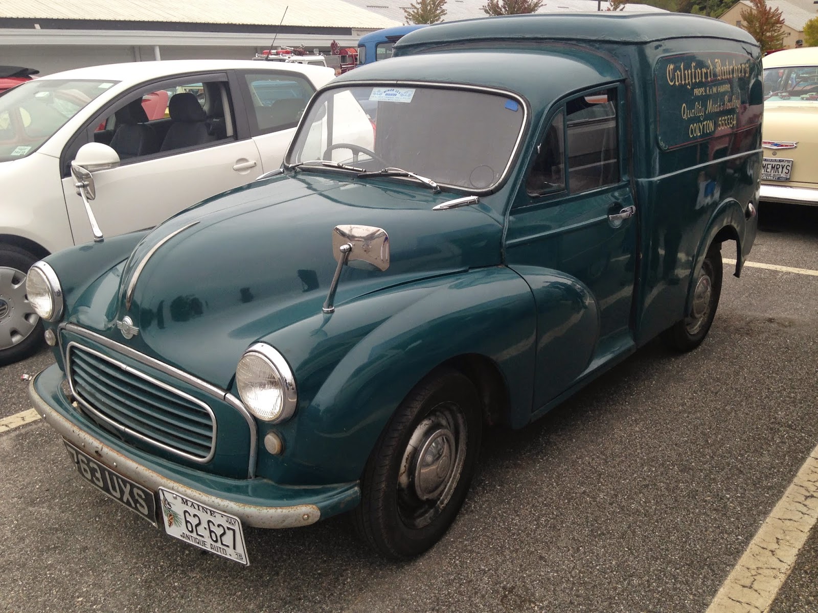 autoliterate: 1958 Morris Minor Van: Straight Outta Devonshire