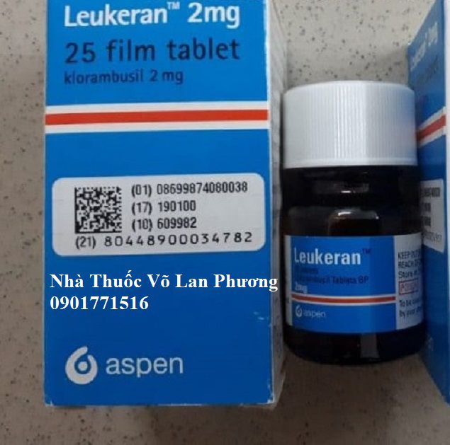 Blog ung thư: Thuốc Leukeran 2mg Chlorambucil điều trị ung thư máu