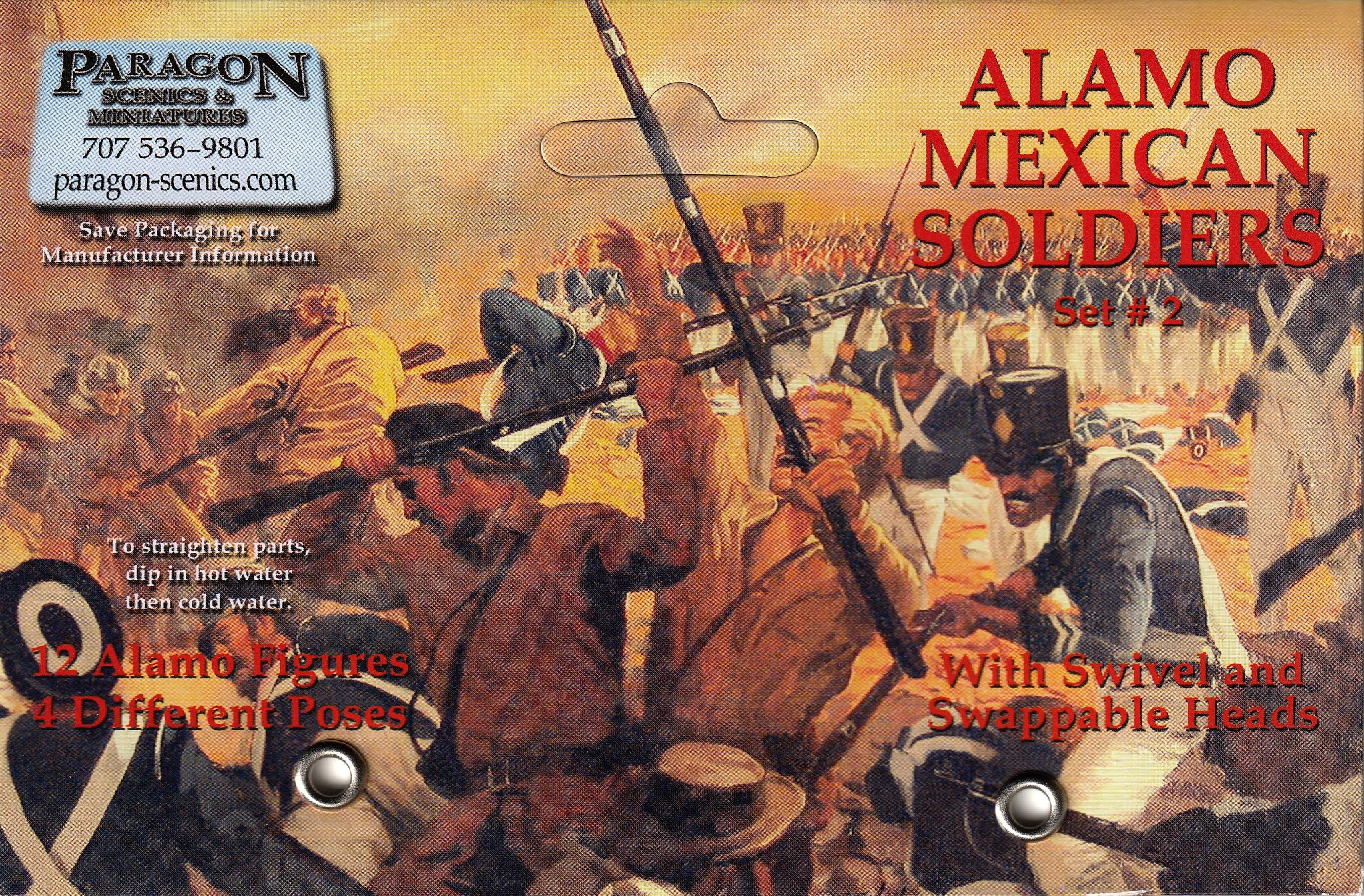 Toys and Stuff: Paragon Alamo Mexican Soldiers Set #00213