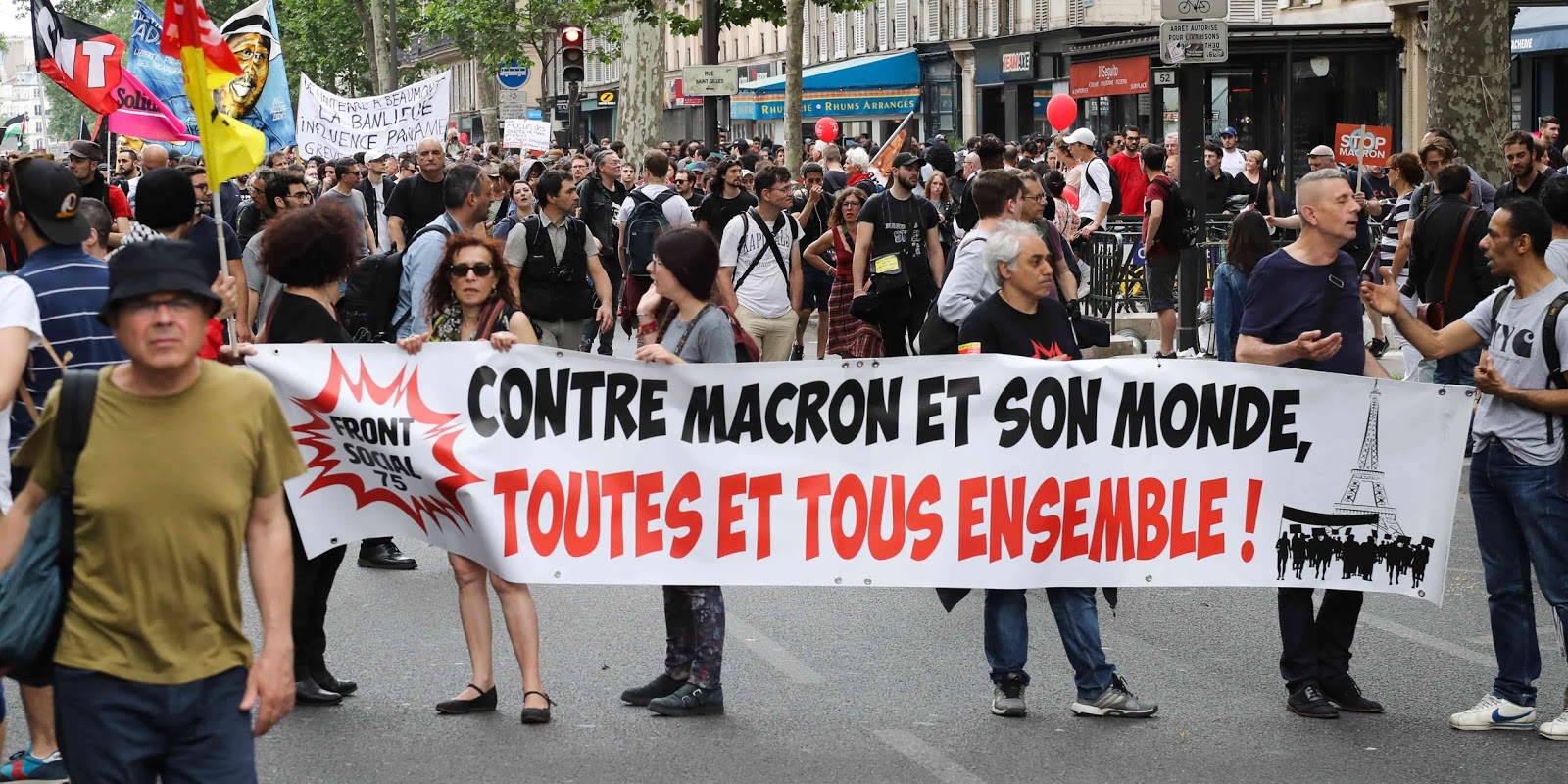 Blog de Lutte Ouvrière d'Argenteuil: 9 octobre : riposter à Macron et aux patrons ! Un article ...