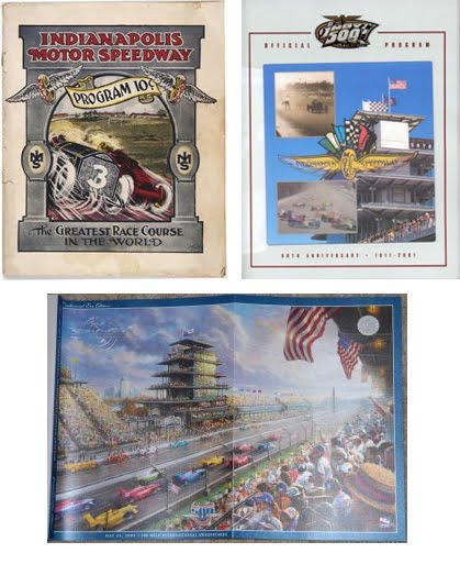 ALL MY EYES: A Checkered Past: Indy 500 Program Covers