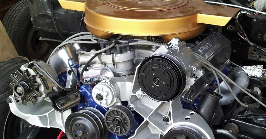 My Car Restoration Projects: Adding a 460 serpentine set-up to my 429 ...