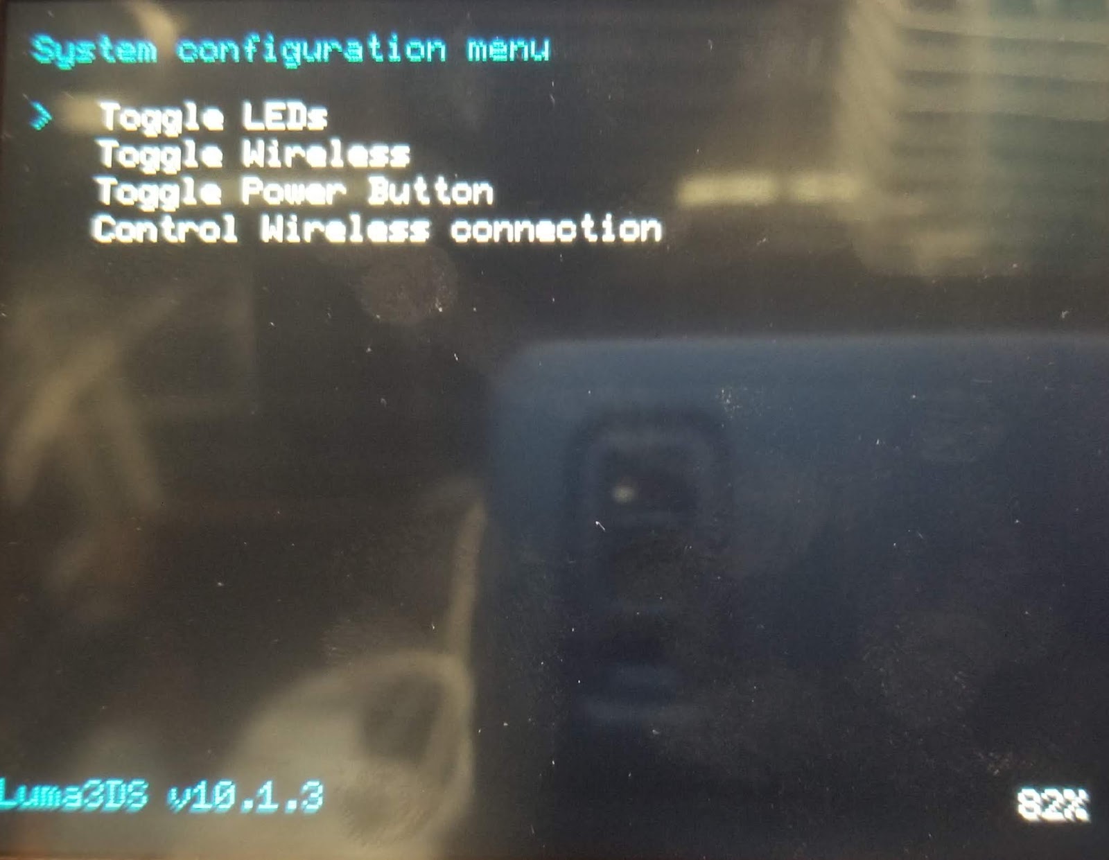 3ds Luma3DSのRosalina menu解説