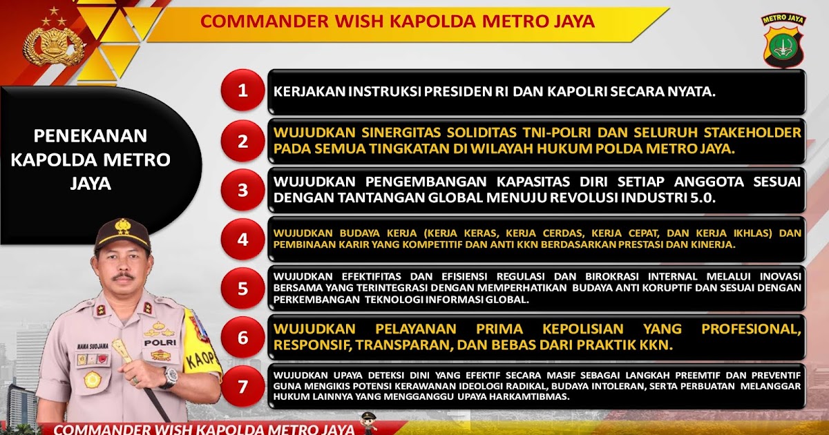 Spanduk Commander Wish Kapolda Metro Jaya 2020 - Agen87