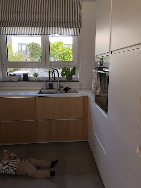 Unsere Küche von IKEA mit Voxtorp Fronten - Deko hoch Drei