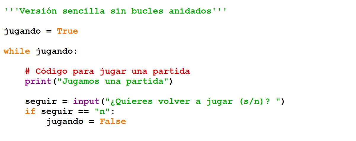 Programar en python: Nivel 9 - MódulosReto 7 - Bucles anidados