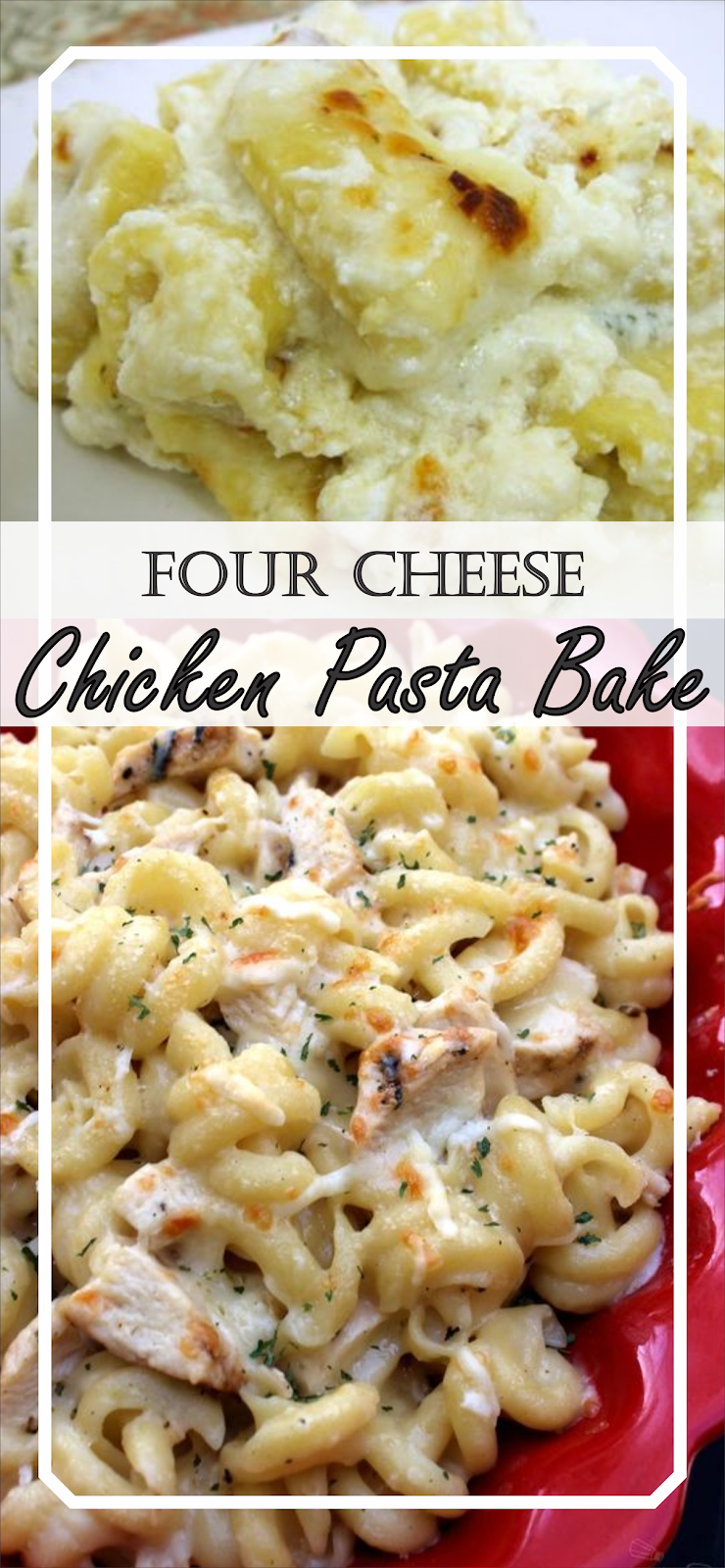 Four Cheese Chicken Pasta Bake | Floats CO
