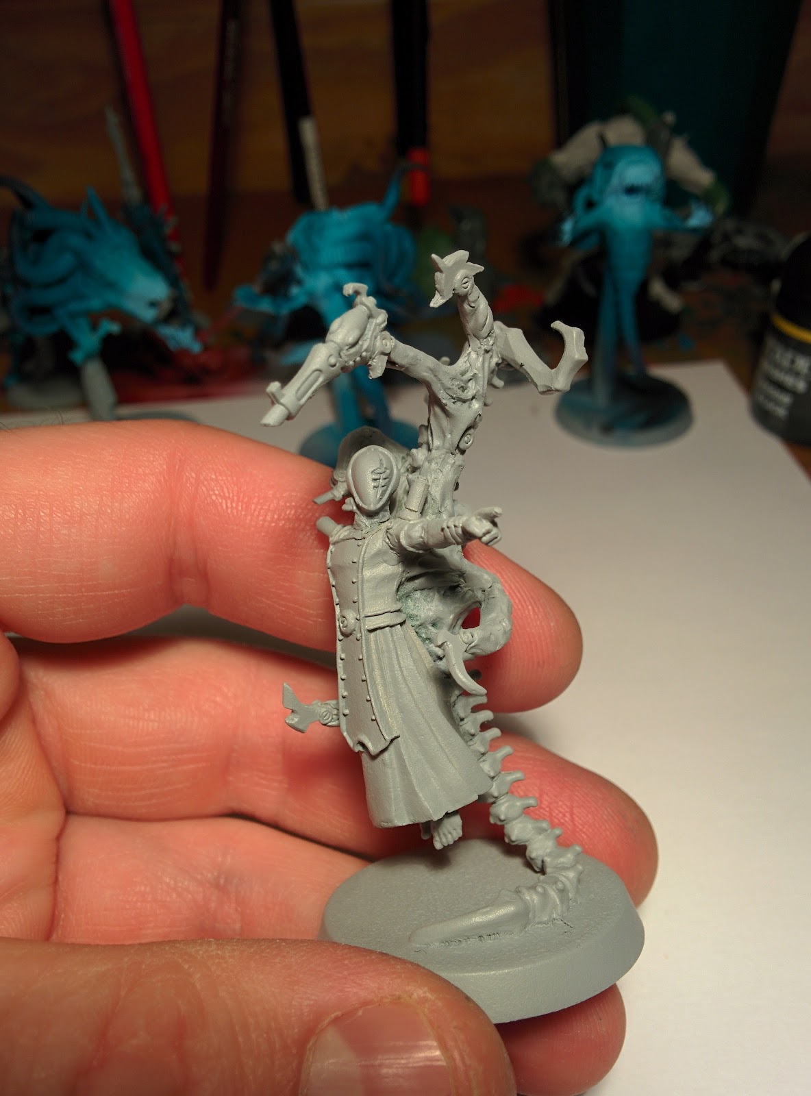 Modern Synthesist: Haemonculus from Cephalyx Overlords conversion ...