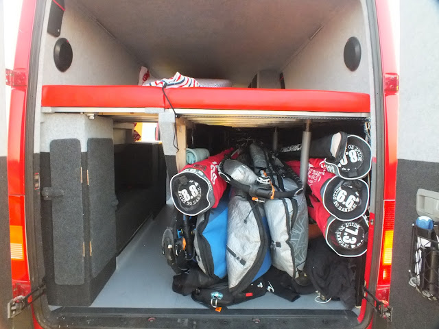 SpeedSurfing News: Windsurf Van and Camper van self conversion ...
