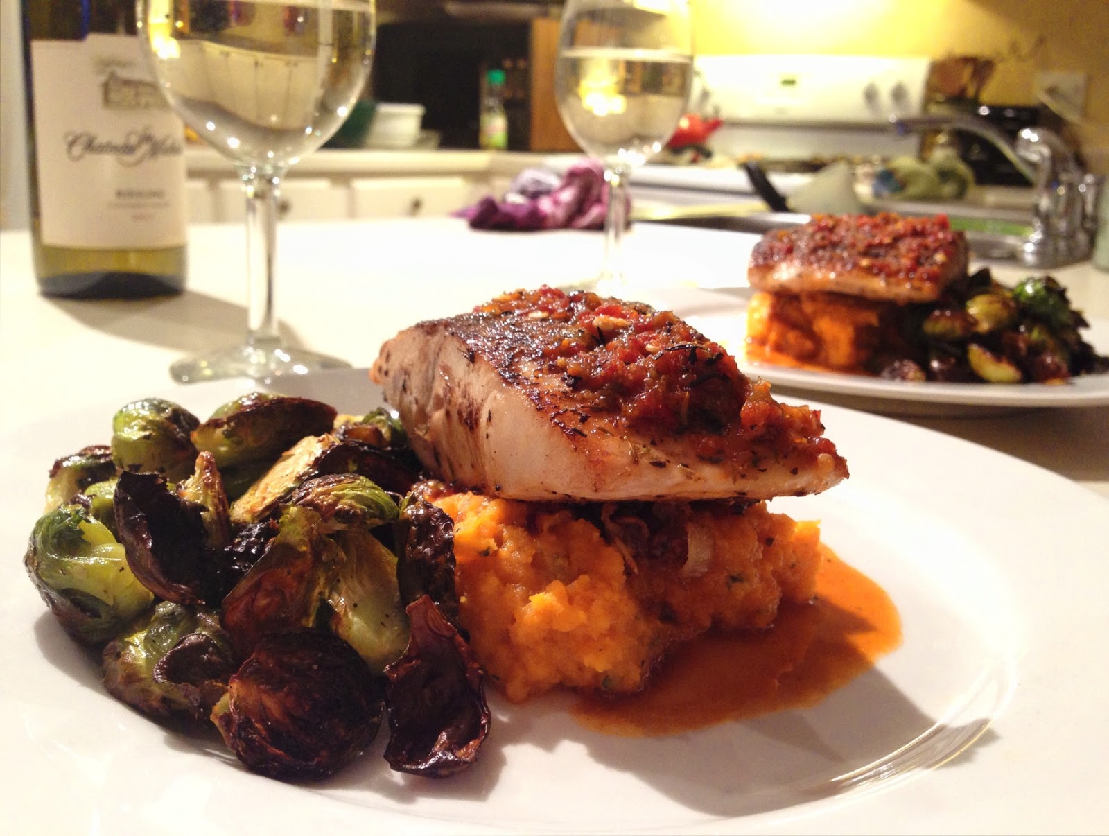 One Green Table: Sunday Supper :: Pan Seared Cobia