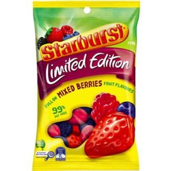 Snacking Bear: Starburst Limited Edition Mixed Berries