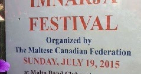 The Arts Junction: Celebrate Maltese Imnarja Festival in Toronto ...