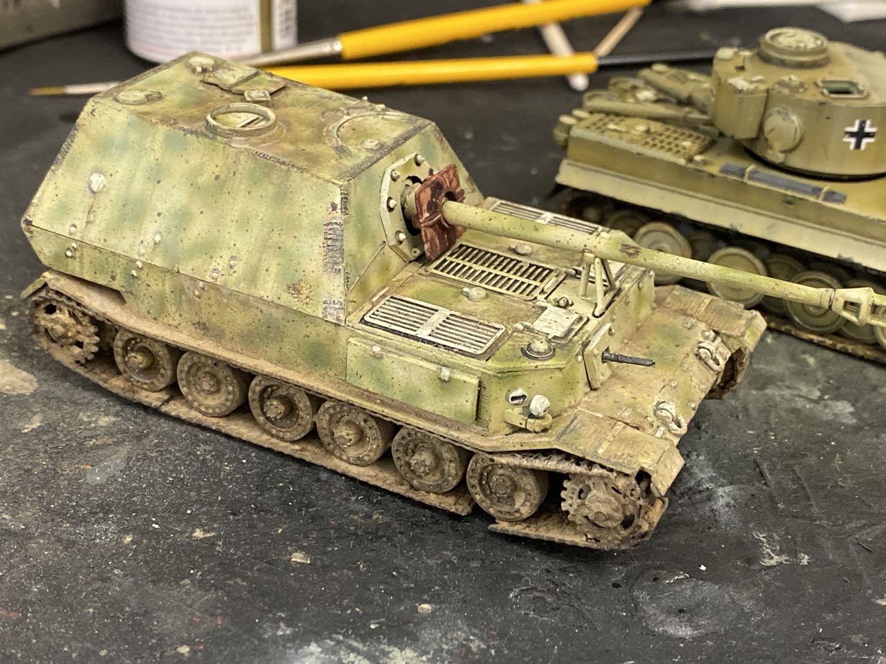 40k Hobby Blog: Oil Dot Color Modulation